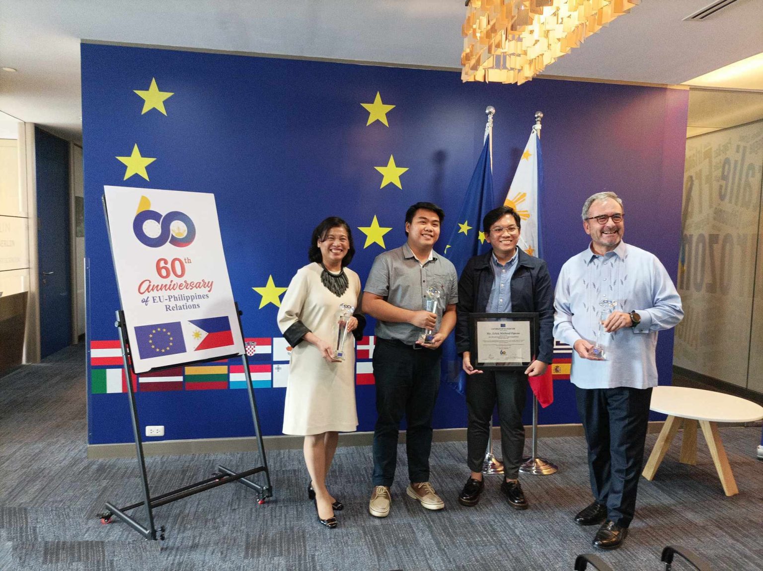 Winning 60 Years EU-PH Relations Anniversary Logo Unveiled – Embassytopps