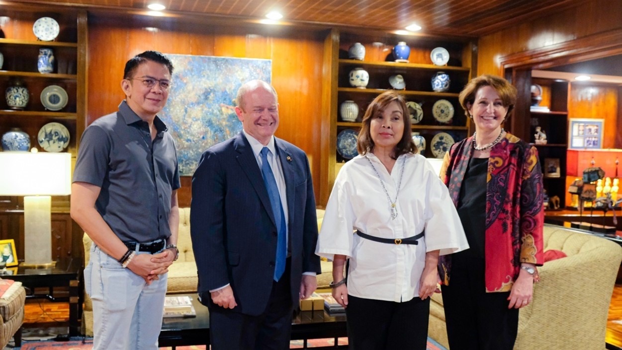 US Senator Coons Congratulates Escudero as New PH Senate President ...